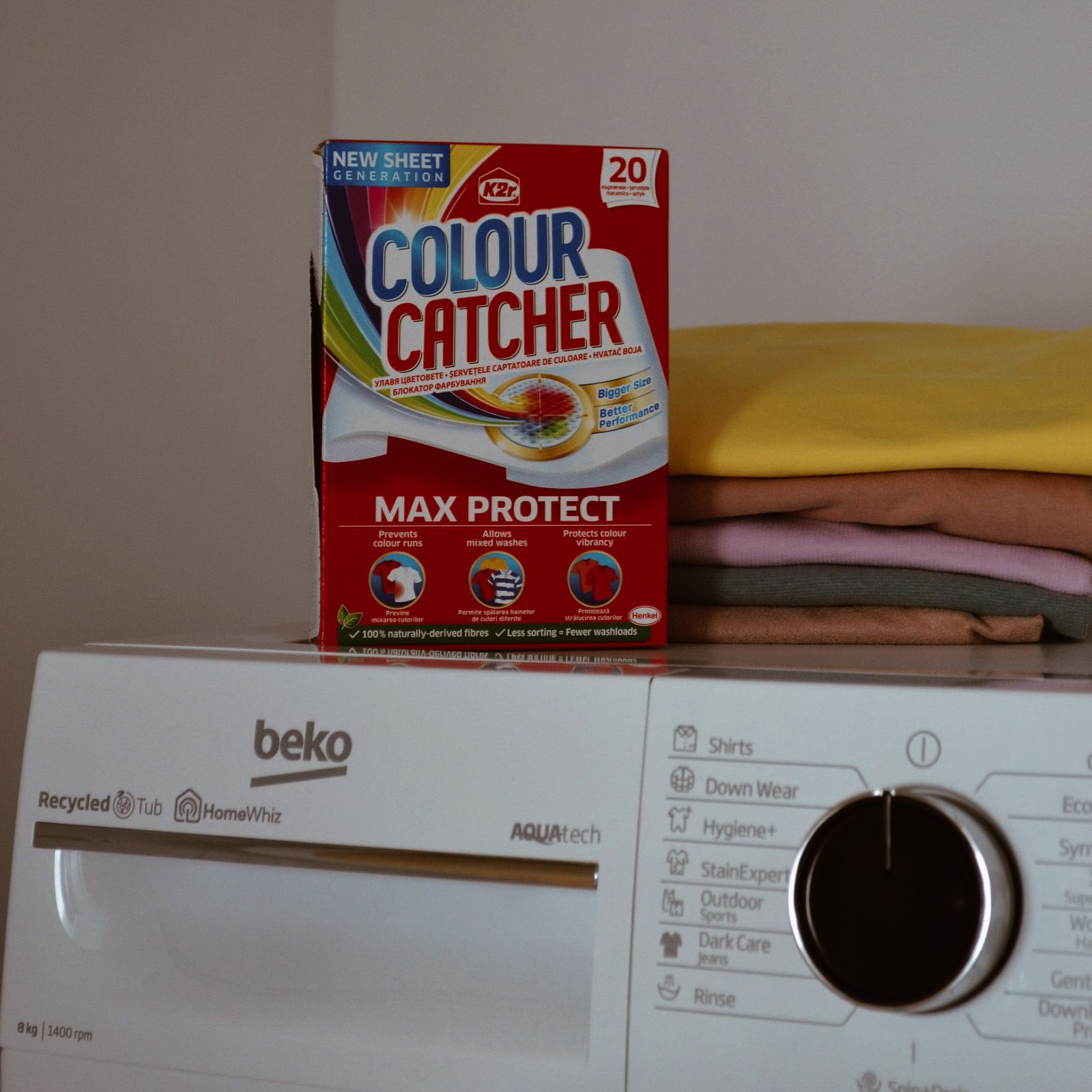 Colour Catcher- Am testat șervețelele captatoare de culoare